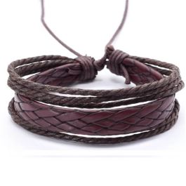 Bratara impletita din piele | Bratari-Piele.ro