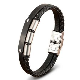 Bratara inox Titanium Black | Bratari-Piele.ro